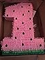APINATA4U Large Number One Pinata Pink Watermelon Theme : Toys & Games