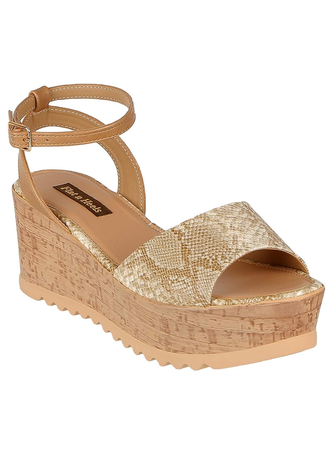 Buy Flat n heels Womens Beige Sandals FnH 5796-BG at Amazon.in