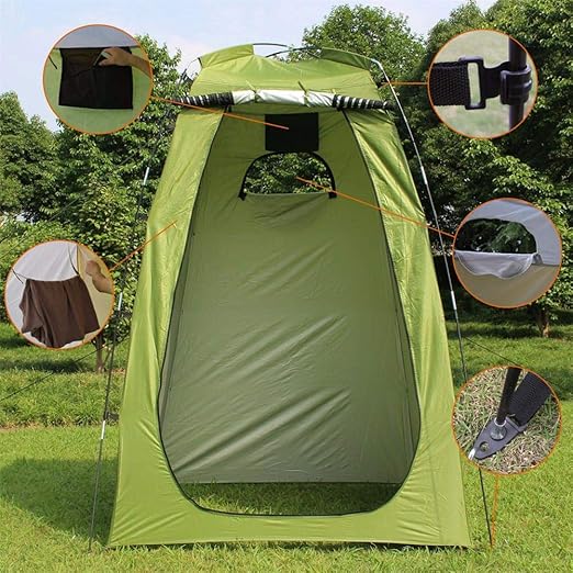Shower Privacy Toilet Tent Changing Room Privacy Tent–Instant Portable ...
