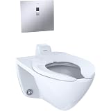 TOTO CT708UVG#01 White-CT708UVG Elongated 1.0 GPF Wall-Mounted ...