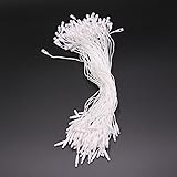 Amazon.com : Tupalizy White Cotton Gift Clothing Price Tag String ...