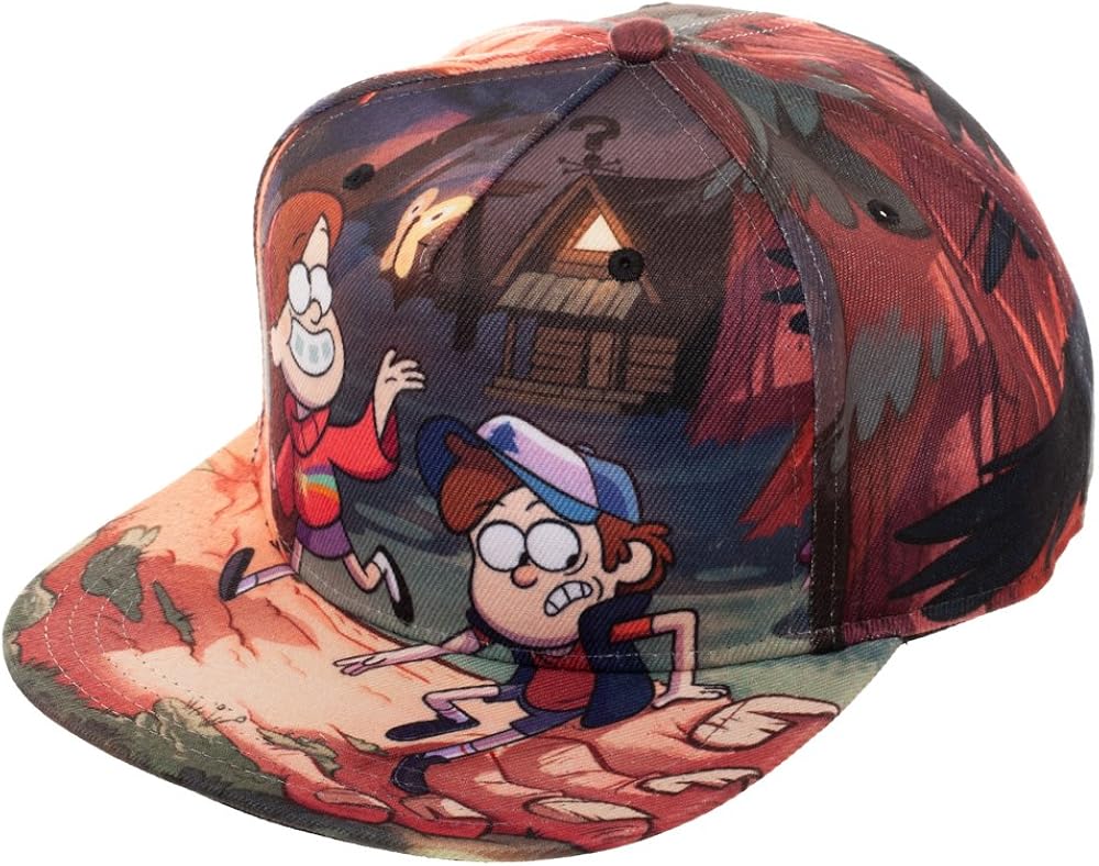 Gravity Falls - West of Weird Sublimated Hat - Officially Licensed ...