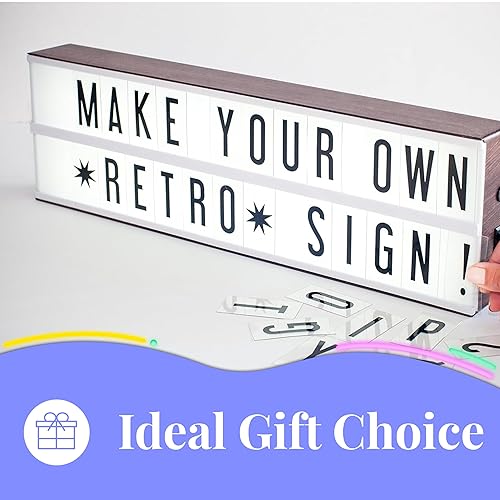 Vintage Marquee Lights Symbols My Cinema Lightbox The Vintage Edition