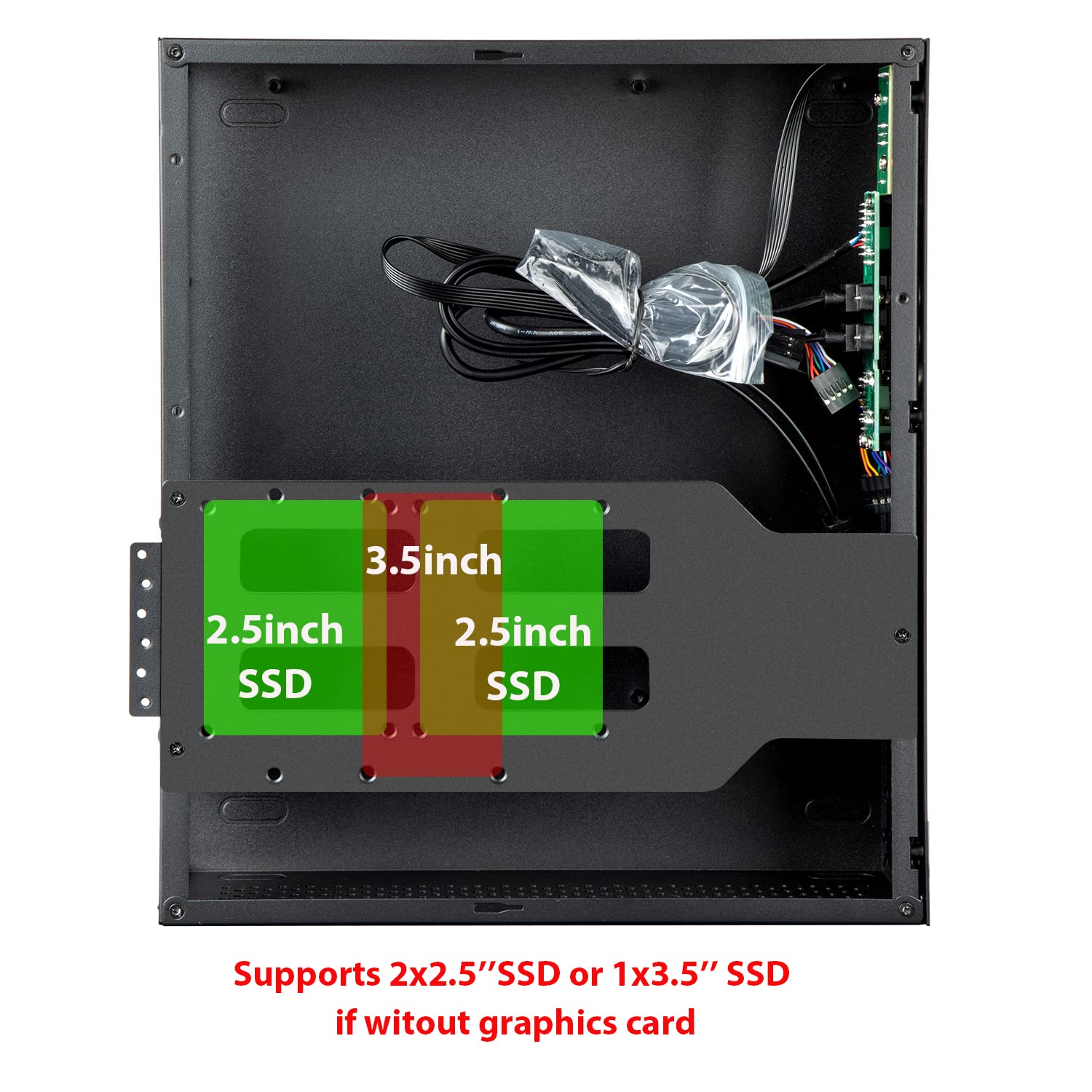 Micro ATX Case PC Case: MATX Case DTX Mini PC ITX Desktop Computer Case ...