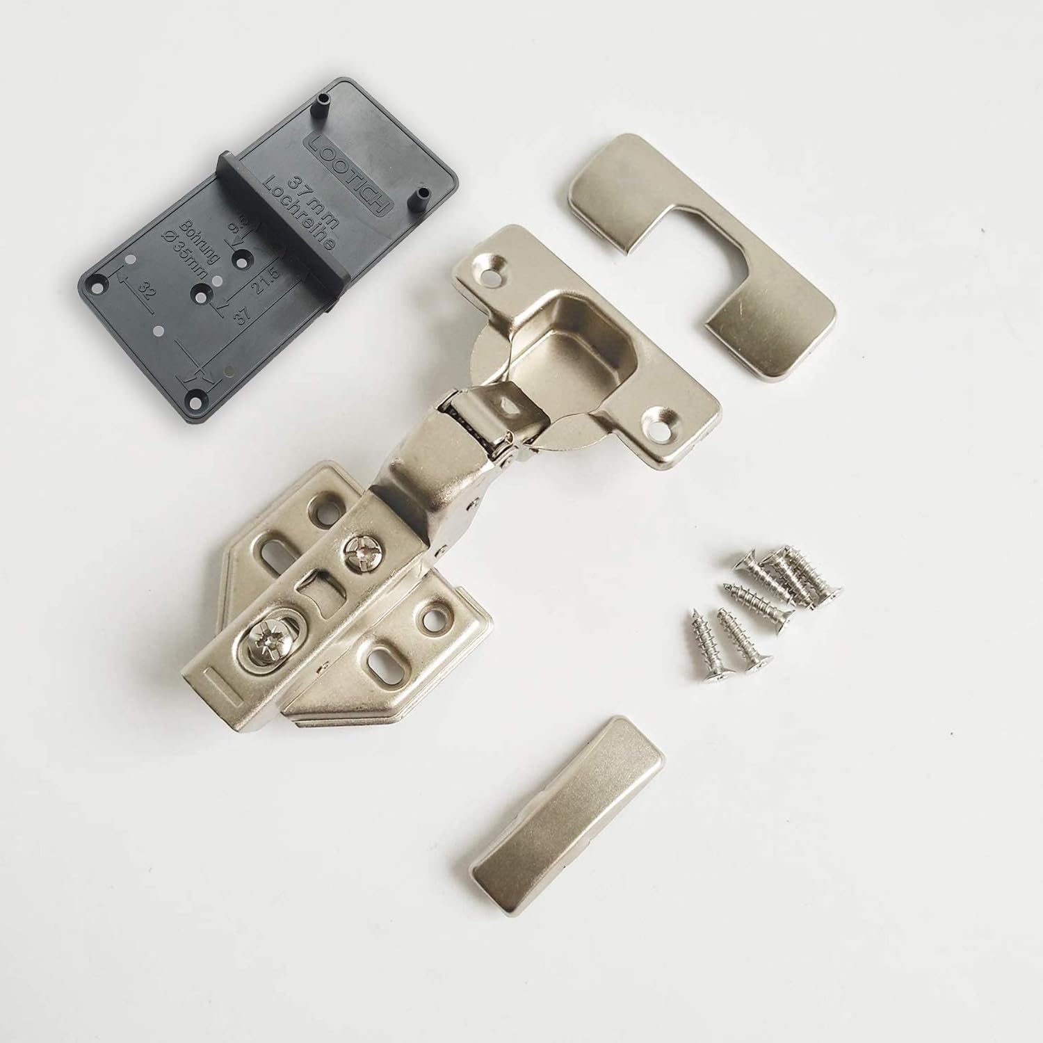 LOOTICH 110 Degree Kitchen Cabinet Cupboard Wardrobe Door Inset Hinges ...