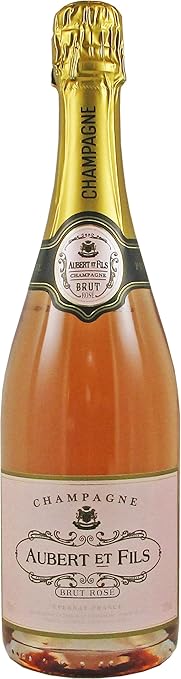 Champagne Aubert et Fils Rosé Brut Rosé champagner (1 x 0.75 l): Amazon ...