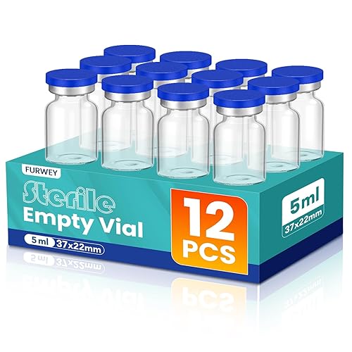 5ml Sterile Vials with Self Healing Injection Port and Sealing Cap ...