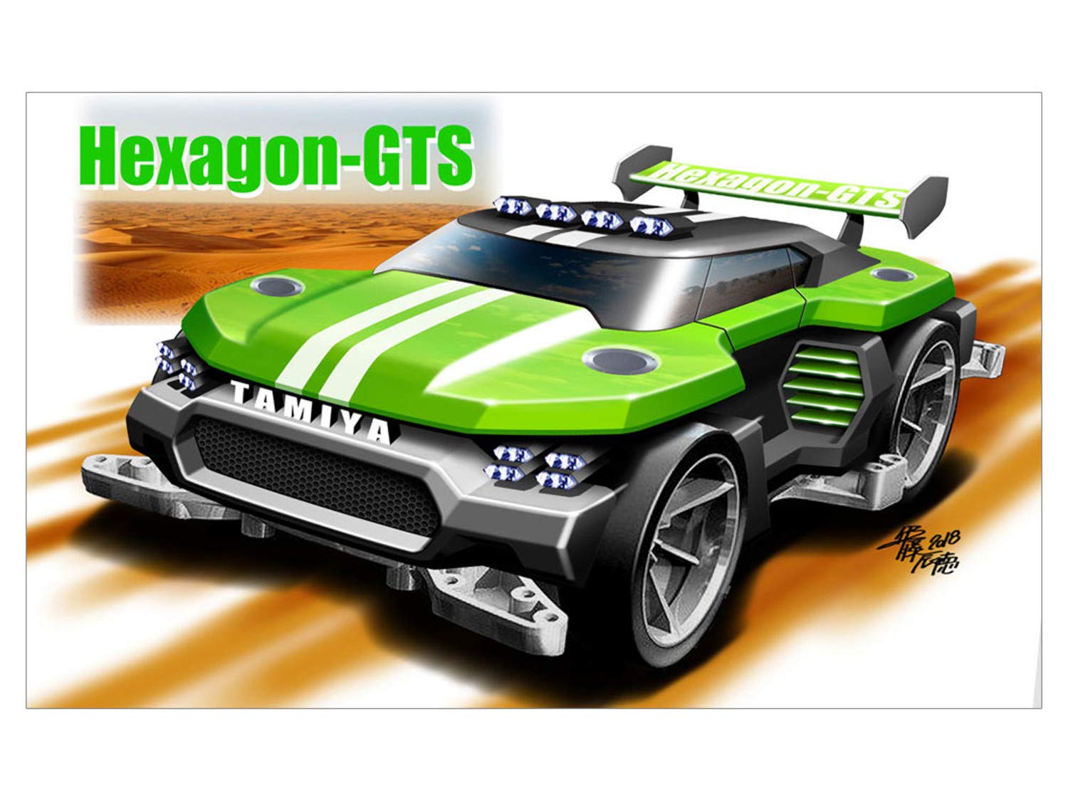 Tamiya 1/32 JR Hexagonite Black Special Mini 4WD Kit | Pricepulse