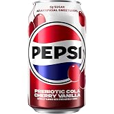 Amazon.com : Pepsi Prebiotic Cola, Cherry Vanilla, 12 fl oz Cans (8 ...