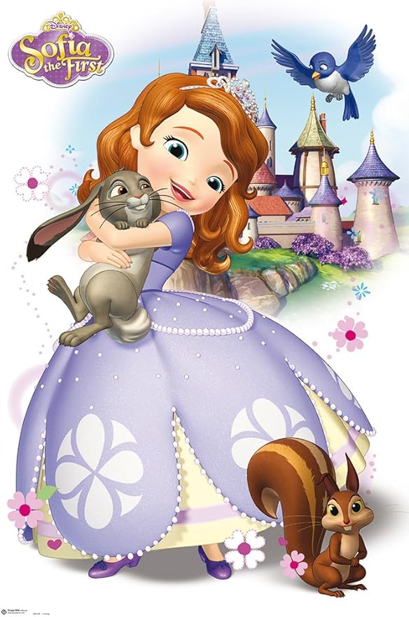 Sofia The First - Rabbit - Disney Poster Plakat - Größe 61x91,5 cm ...