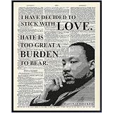 Amazon.com: Martin Luther King Jr. Wall Art Print - Unframed Pop Art ...
