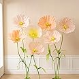 Amazon.com: LG LOUIS GARDEN Giant Artificial Flower for Decoration, 7 ...