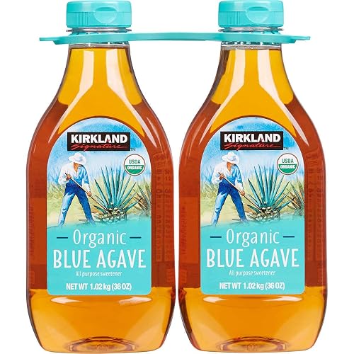 KIRKLAND SIGNATURE Organic Blue Agave Nectar: 2 Pack (36 oz. ea.) in ...