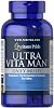 Puritan's Pride Ultra Vita Man High Potency Men's Daily Multivitamin ...