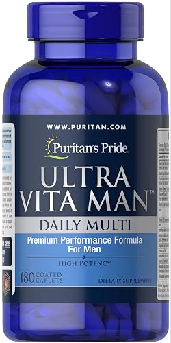 Puritan's Pride Ultra Vita Man High Potency Men's Daily Multivitamin ...