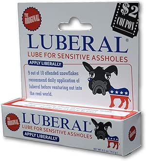 Amazon.com: Luberal-- The Original Lube for Sensitive Assholes ...