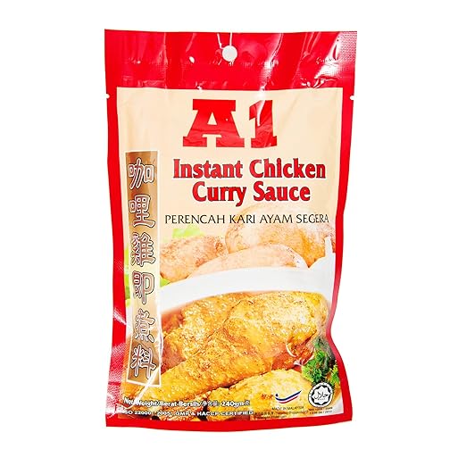Amazon.com : A1 Instant Chicken Curry Sauce 240g (Pack of 4) : Grocery ...