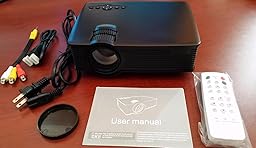 Amazon.com: VicTsing Mini LCD Video Projector, Multimedia Home Theater ...