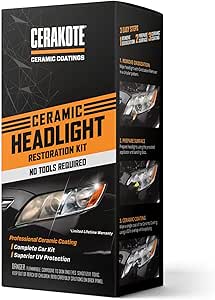 CERAKOTE Ceramic Headlight Restoration Kit – Guaranteed To Last As Long ...