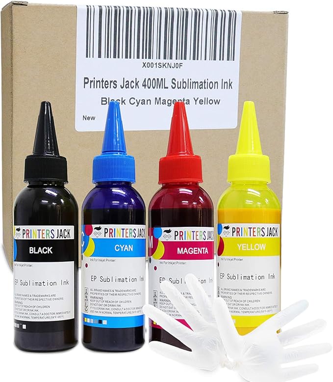 400ml Sublimation Ink for Epson Inkjet Printers C88+ C88 WF7610 WF7010 ...