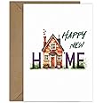 Amazon.com : Tashchow Happy New Home Card for New House Congratulations and Housewarming Card ...