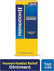 Amazon.com: Preparation H Hemorrhoid Symptom Treatment Ointment ...