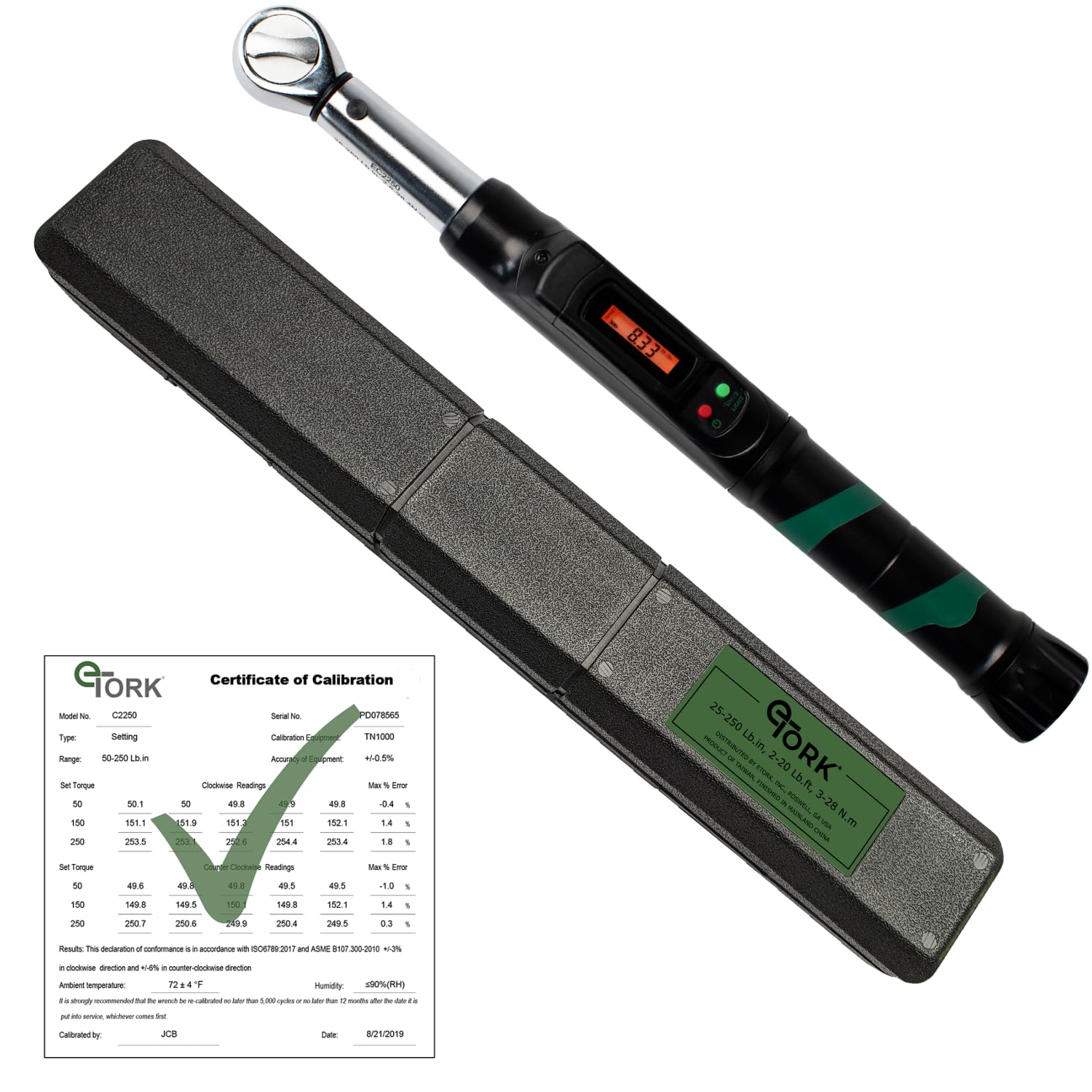 Mua Click-Style Torque Wrench | 3/8 Torque Wrench | 250 Inch Pounds ...