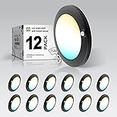 Amazon.com: ASD 6 Pack Motion Sensor LED Disk Lights 6 Inch, 15W 5CCT ...