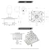 UYXOERA KNEE-NEO, Crown joystick, Rox dragons, arcade game, EVO game ...