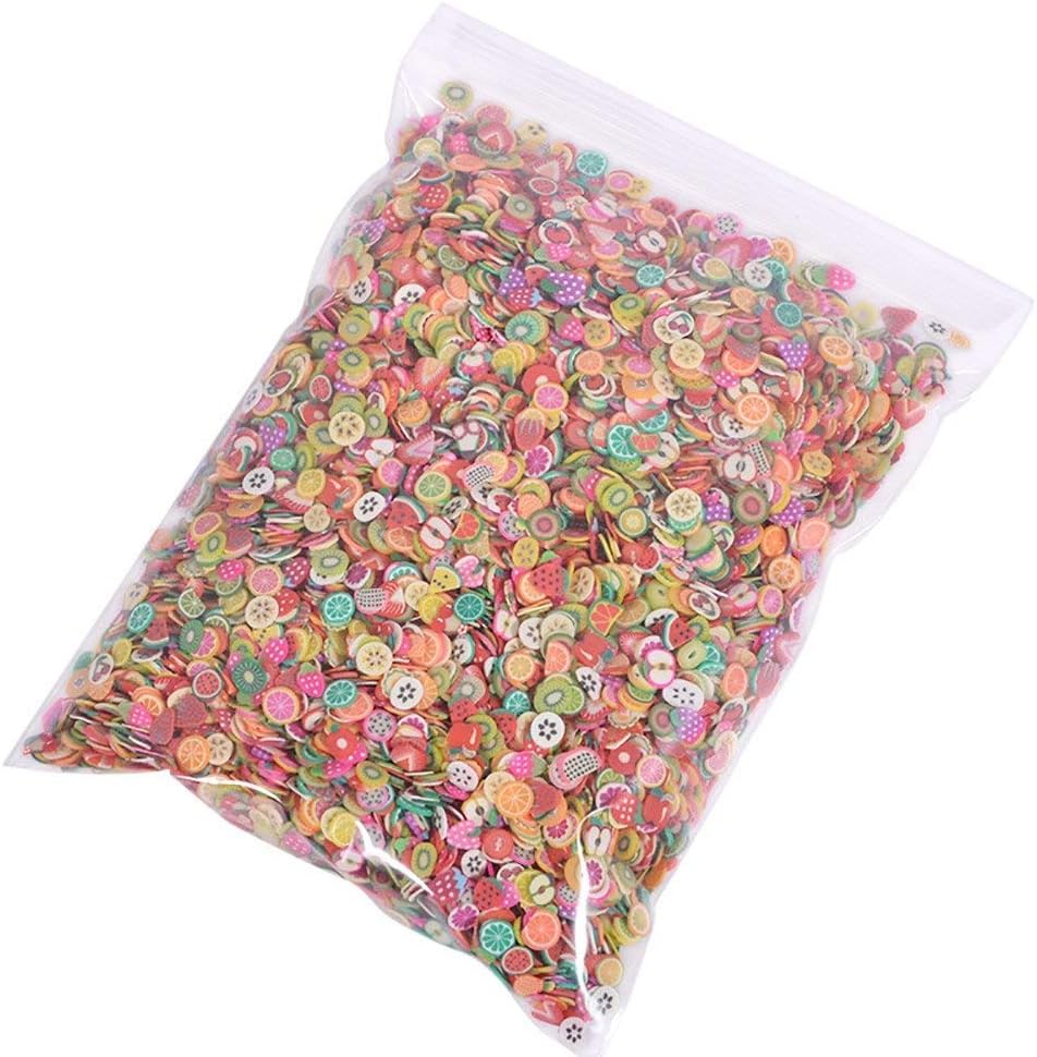 Amazon.com: 10000pcs Tiny Fruit Slime Charms Cute Set, Charms for Slime ...