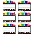 Amazon.com: BIZIBAFF 36PCS Pencils Name Tags Stickers for Classroom ...