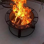 Amazon.com : BALI OUTDOORS Wood Burning Fire Pit, 32 Inch Outdoor ...
