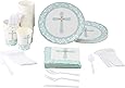 Amazon.com: Disposable Dinnerware Set - Serves 24 - Religious Party ...