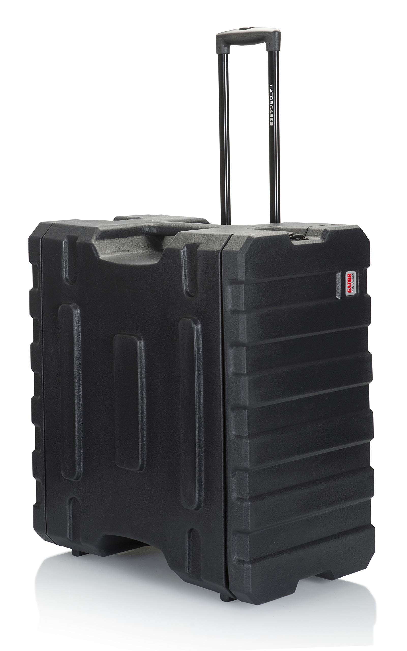 Gator Cases Pro Series Rotationally Molded 6U Rolling Rack Case with 19 ...