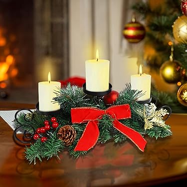Candelabros Votivos Navideños
