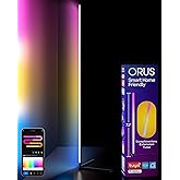 ORUS RGB Corner Floor Lamp LED Corner Light Includes Smart RGB Bulb ...