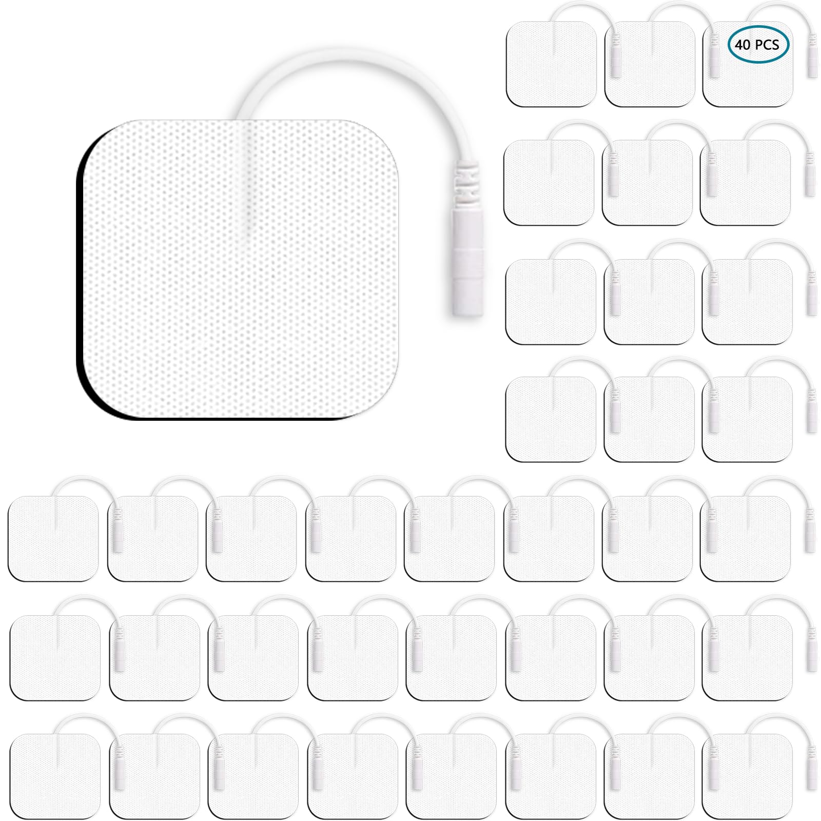 Mua Tens Unit Electrode Pads 40Pcs, Reusable TENS Unit Pads with ...