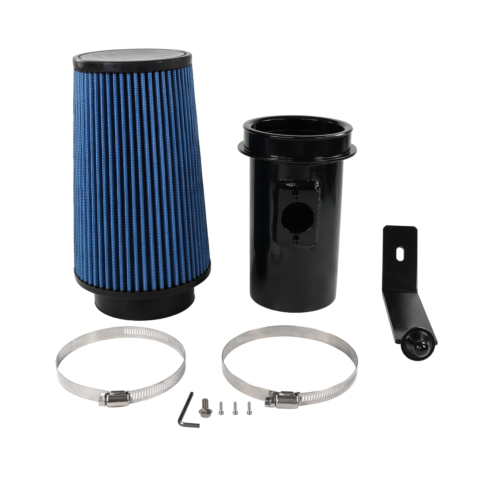 Cold Air Intake Kit 6.4 Diesel Filter System Air Intake Pipe with Oiled Filter Replacement for ...