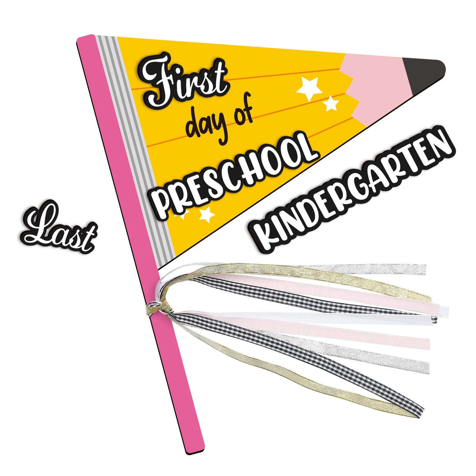 MotiMind First and Last Day of School Flag with 16 Grade Labels ...