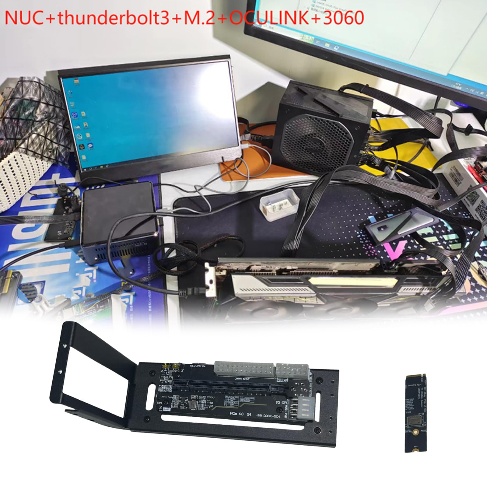 Mua Laptop EGPU Case Oculink M.2 NVMe External Graphics Card GPU Dock ...