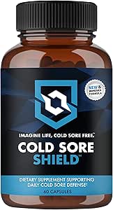 Amazon.com: COLD SORE SHIELD Daily Cold Sore Defense Supplement. Immune ...