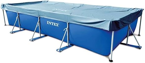 Rectangular pool cover Intex 177 1/4" x 86" 5/8" x 33": Amazon.co.uk ...