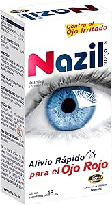 Nazil Ofteno gotas 15 ml, Alivio Rápido del Ojo Rojo: Amazon.com.mx ...