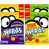 Amazon.com : Nerds Big Chewy Crunchy and Chewy Candy 6 oz bag : Grocery ...