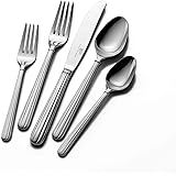 Amazon.com | Mikasa Italian Countryside 45-Piece Flatware Set with ...