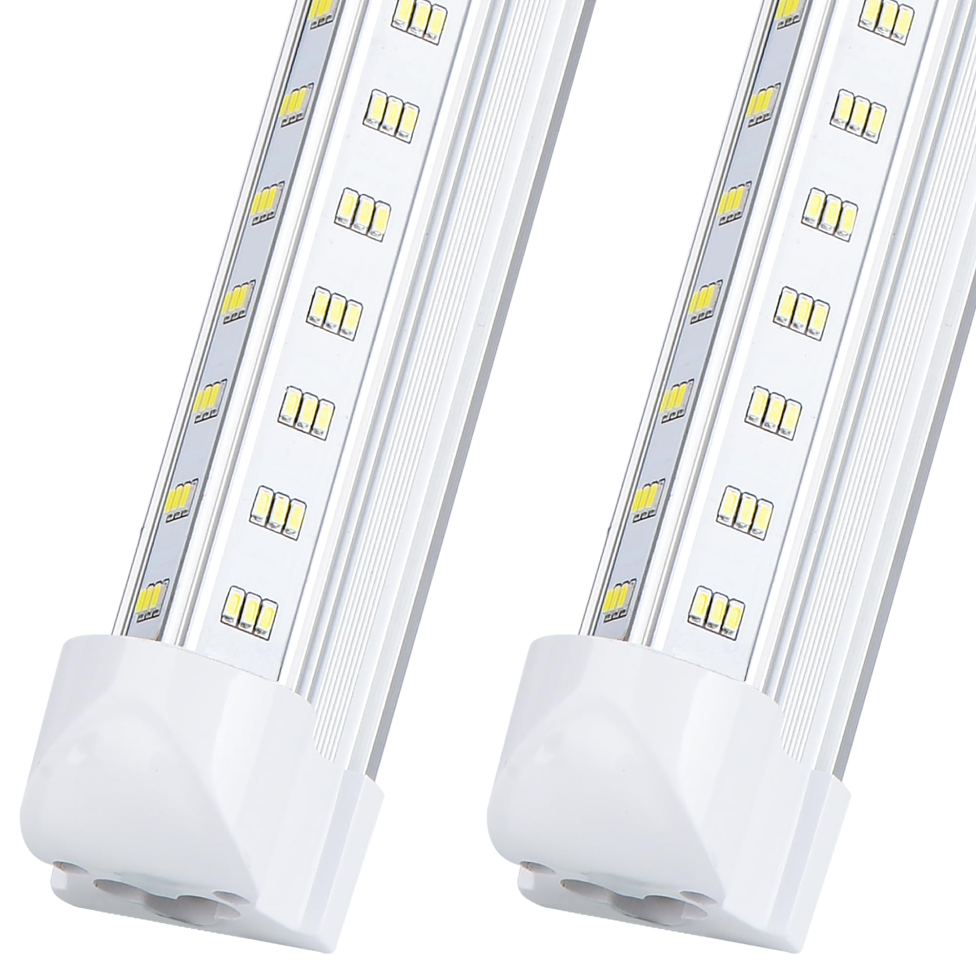 Singteam 10Pack 8Ft LED Shop Light Fixture, 100W Integrated LED Tube ...