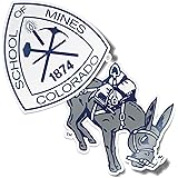 Amazon.com: Colorado School of Mines Orediggers Sticker Vinyl Decal ...