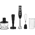 Amazon.com: Braun 4-in-1 Immersion Hand Blender, Powerful 350W Stainless Steel Stick Blender ...