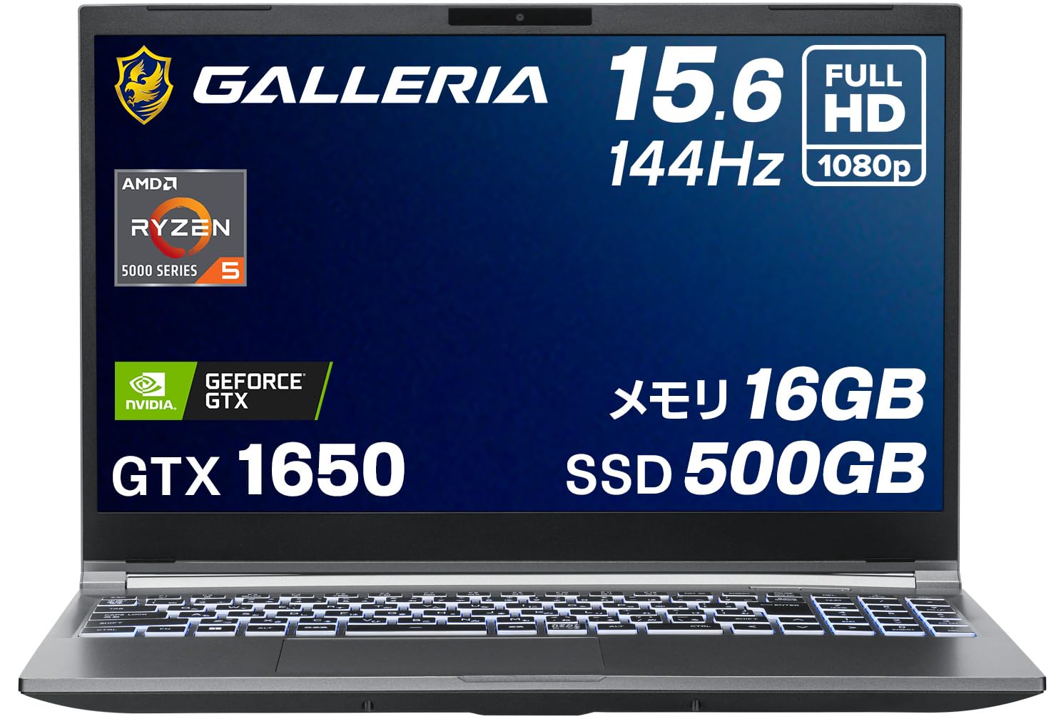 Mua GALLERIA RL5R-G165-5 GTX1650 Ryzen 5 6600H Gaming Laptop 16GB SSD 500GB 15.6 Full HD Windows ...