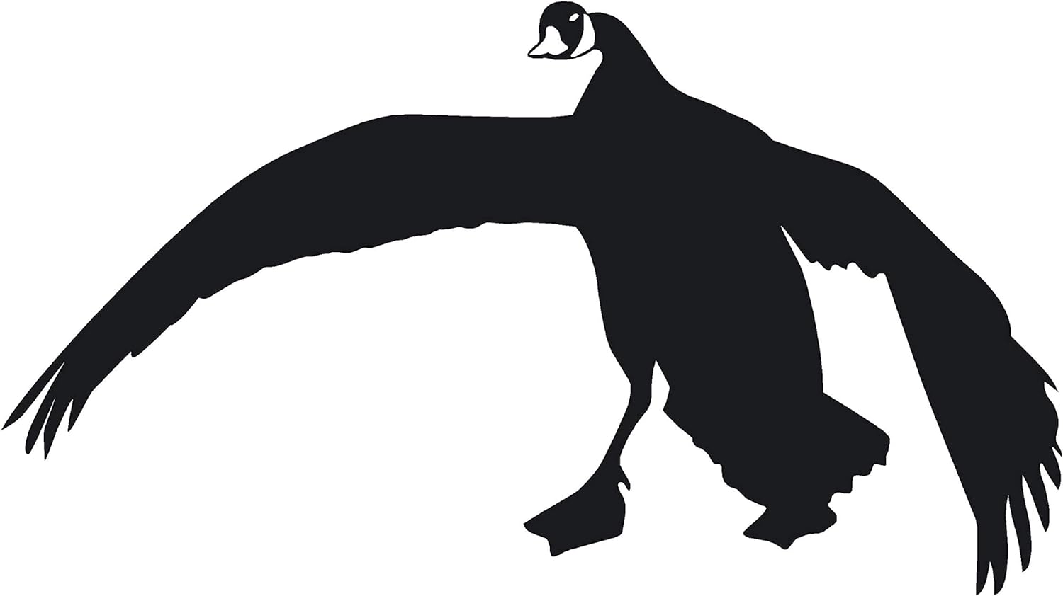 Amazon.com: Goose Decal Goose Feet Down Decal Goose Decal Wall 1227 by ...
